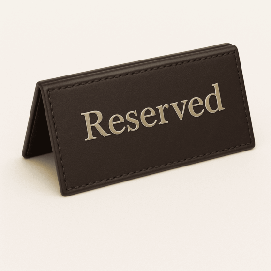 Tent Signs - Lucky Interiors Ltd